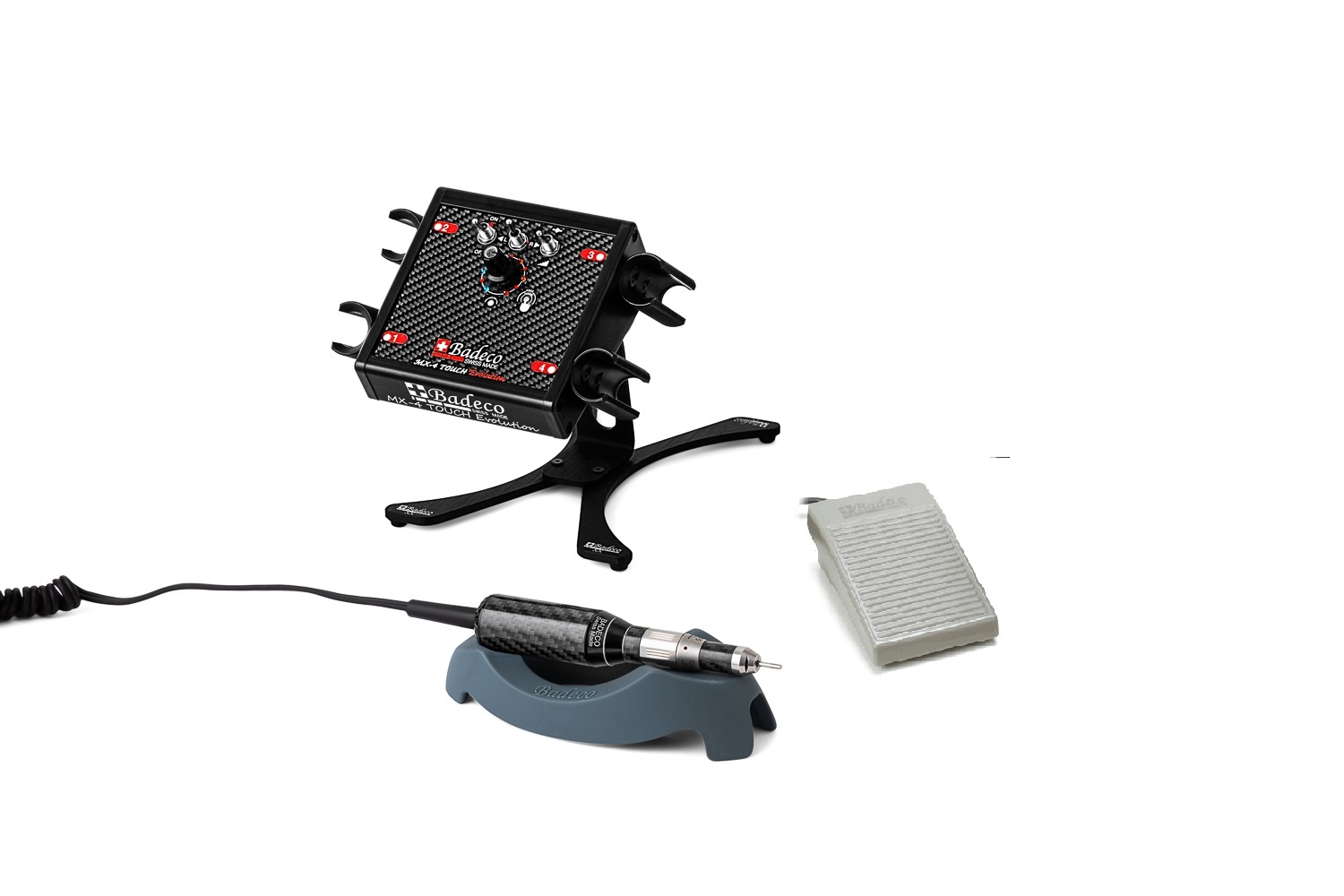 Micromotor set MX-4 TOUCH Evolution LCD + HP 465 + PC200 - BADECO